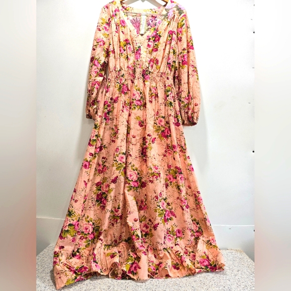 Aratta | Dresses | Nwt Arattasoftness Antique Rose Long Sleeve ...